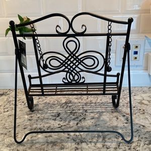 Tripar Int'l. Inc. | Kitchen | Wrought Iron Book Holdercookbook Stand ...